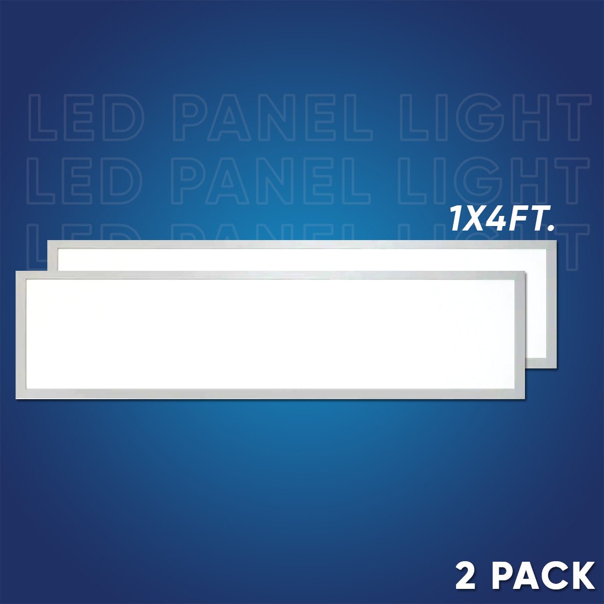 1-ft x 4-ft LED Panel Light 20/30/40 Watt Adjustable, 4000K/5000K/6500 ...