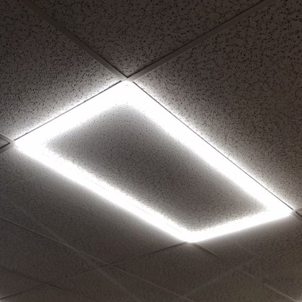 2x4 FT LED T-Bar Panel Light, 40W/50W/60W Wattage Adjustable, 3000K/40 ...